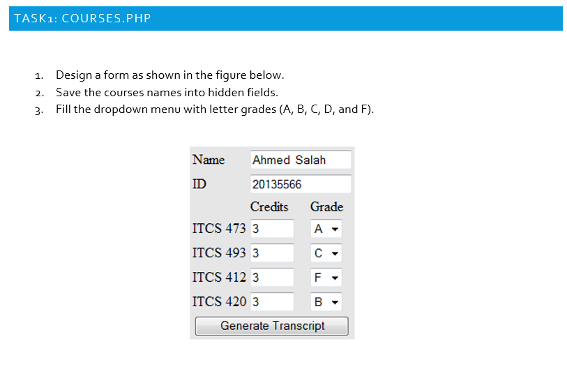 Solved 1. Design a form as shown in the figure below. 2. | Chegg.com