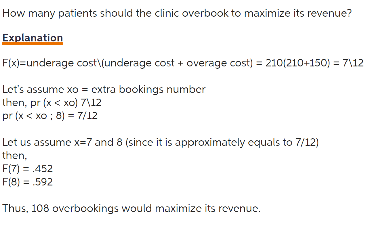 Solved So I have seen the answers on that say its 108 and I | Chegg.com