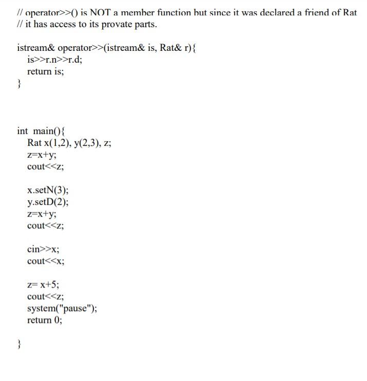 Solved Rewrite The Code From C To Python Rat Class 