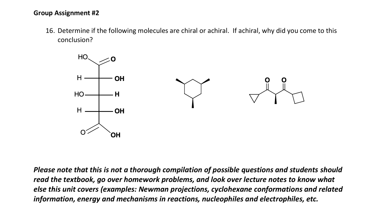 Solved Group Assignment \#216. ﻿Determine if the following | Chegg.com