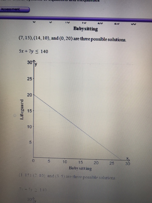 Solved Lesson 9: Systems of Equations and Inequalities Unit | Chegg.com