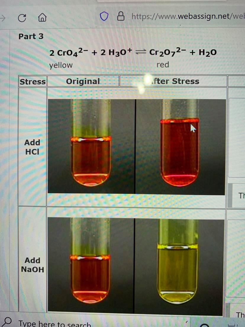 Solved Instructions: For each of the following equilibria, | Chegg.com