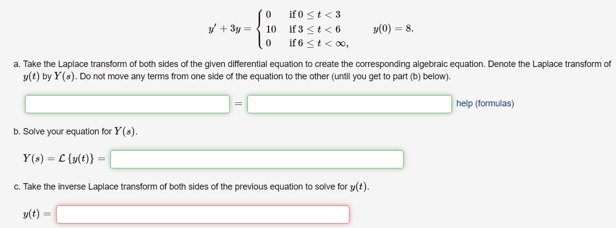 Consider the initial value problemAnswers are all | Chegg.com
