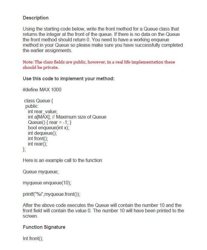 Solved Description Using the starting code below, write the | Chegg.com