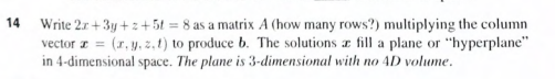 Solved 13 (a) ﻿A matrix with m ﻿rows and n ﻿columns | Chegg.com
