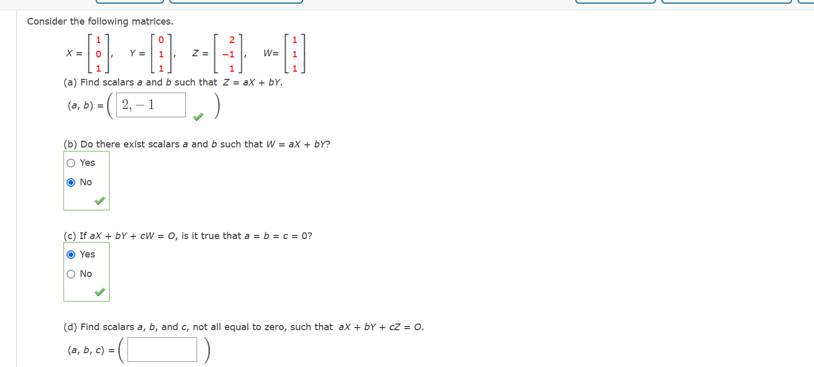 Solved Consider the following | Chegg.com