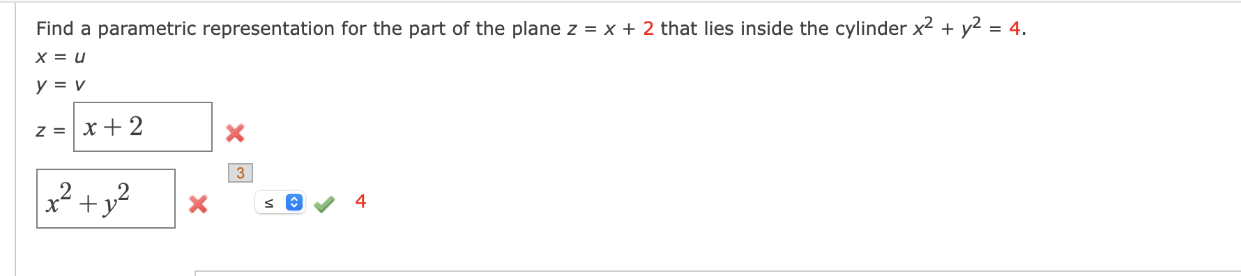 Solved calculus 3 : find parametric representation for the | Chegg.com
