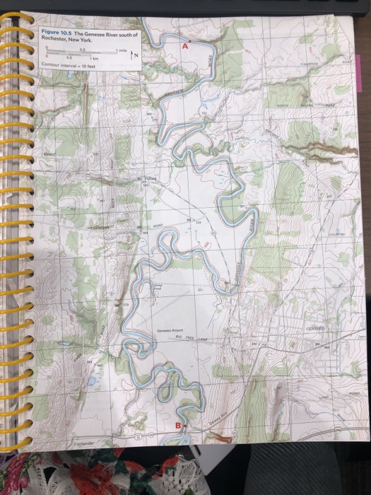 EXERCISE 10.6 Recognizing Drainage Patterns Section:- | Chegg.com