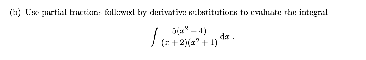 Solved (a) Use a trigonometric or hyperbolic substitution to | Chegg.com
