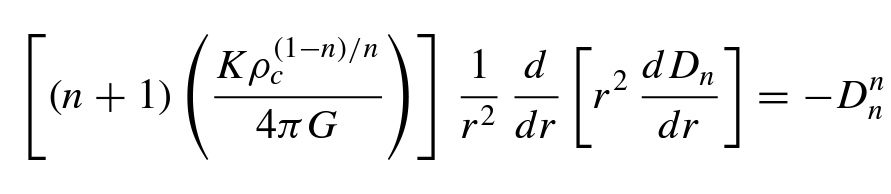 Solved Lane - Emden equation and Polytropic Models | Chegg.com