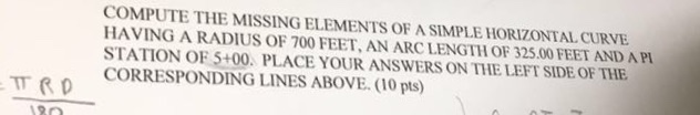 Solved COMPUTE THE MISSING ELEMENTS OF A SIMPLE HORIZONTAL | Chegg.com