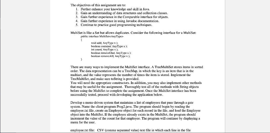 Solved The objectives of this assignment are to: 1. Further | Chegg.com