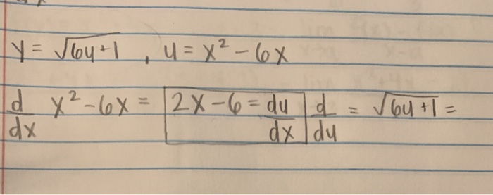 Solved dy ax dy dy dx du dx du. Given yf(u) and u-g(x), | Chegg.com