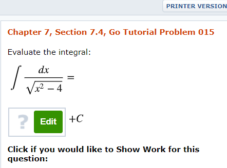Solved PRINTER VERSION Chapter 7, Section 7.4, Go Tutorial | Chegg.com