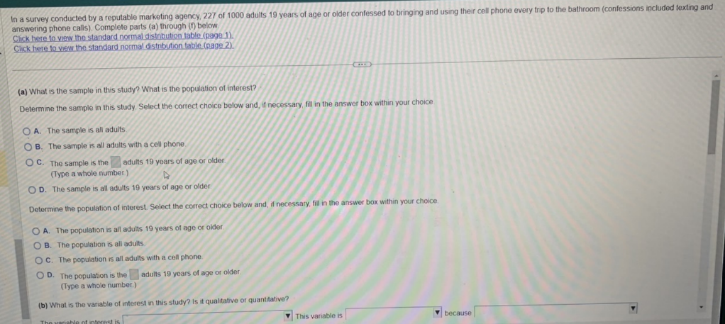 Solved answering phone calls). Complete parts (a) through | Chegg.com