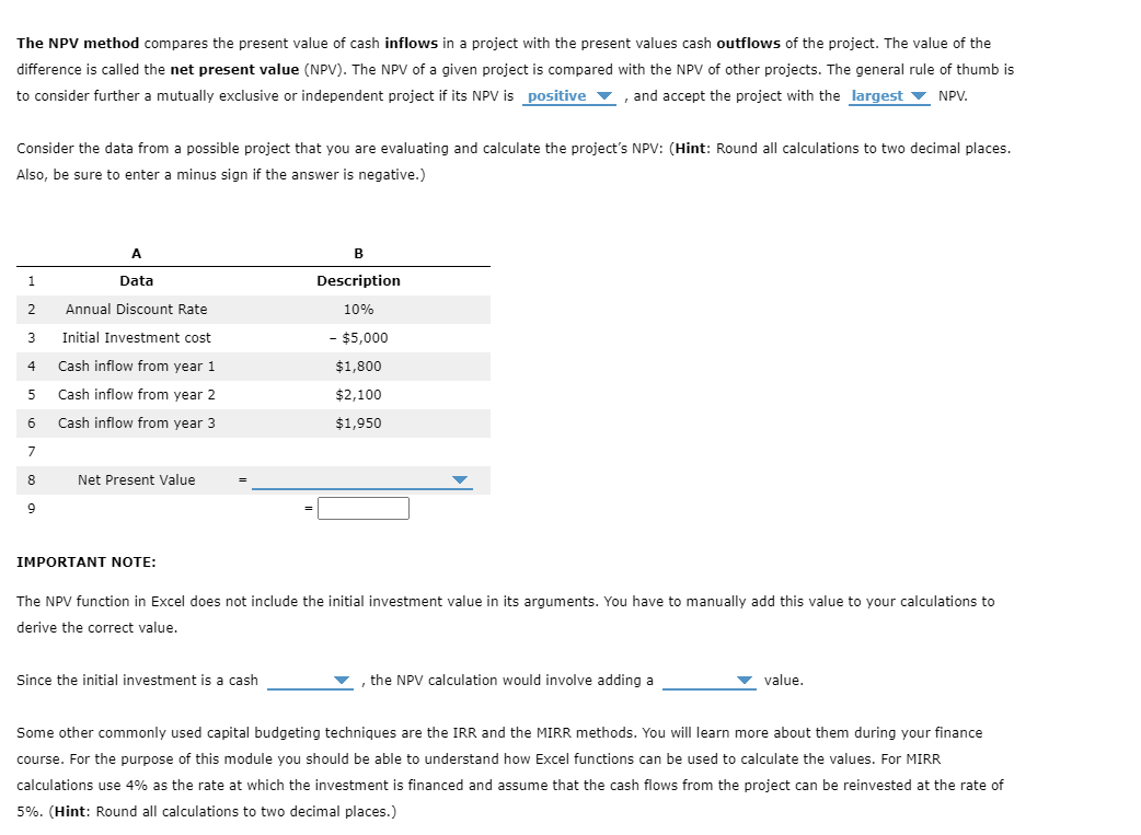 Solved \begin{tabular}{lcc} & A & B \\ \hline 1 & Data & | Chegg.com