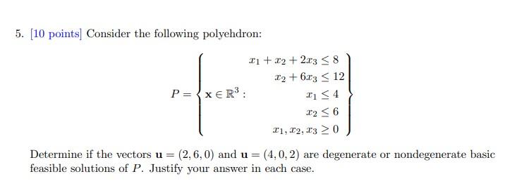 Solved 5. [10 points] Consider the following polyehdron: | Chegg.com
