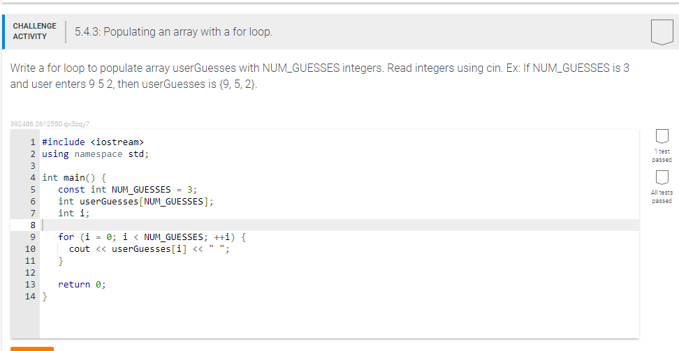 Solved Begin Tabular Ll Challenge And 543 Populating An 