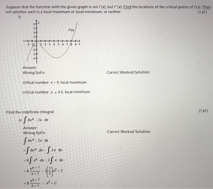 Solved Circle the mistake in each question and write the | Chegg.com