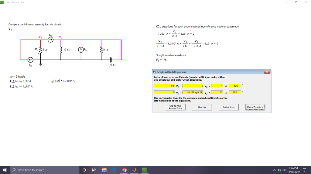 Solved Putting A KCL equation into a matrix I need help in | Chegg.com