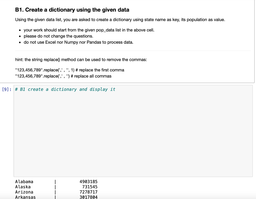 Solved You are given a csv file which contains the us census | Chegg.com
