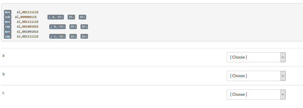 Solved In the following instruction sequence, show the | Chegg.com