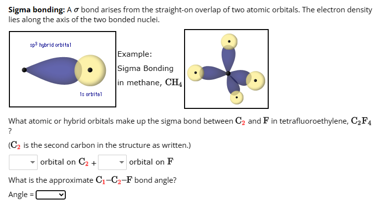 Solved Sigma bonding: A σ ﻿bond arises from the straight-on | Chegg.com