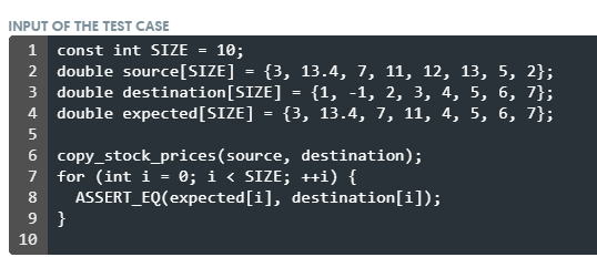 Solved (Two parts of the question) Arrays without size One | Chegg.com