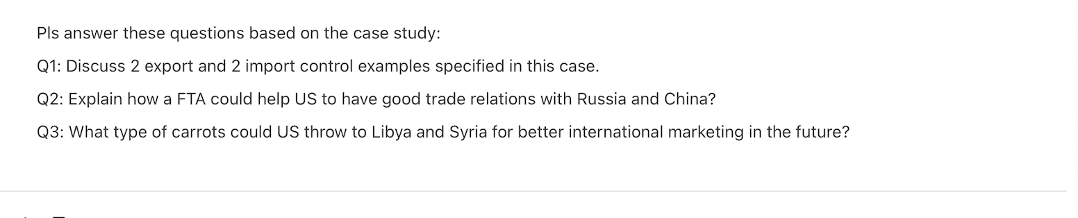 Solved Pls answer these questions based on the case | Chegg.com