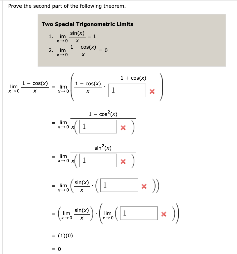 Solved Prove the second part of the following theorem. Two | Chegg.com