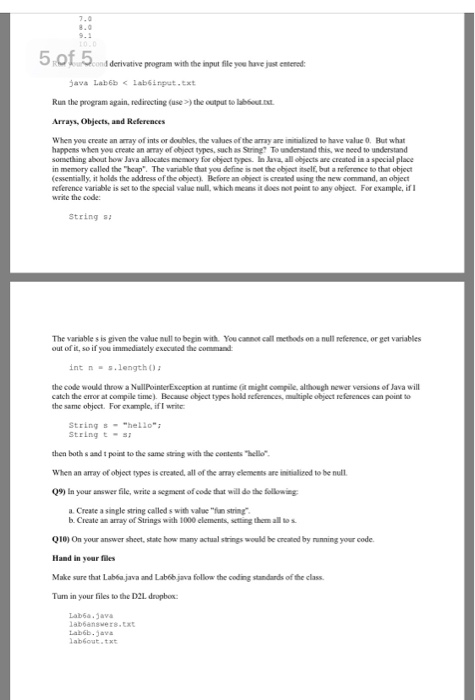 Solved Creating And Iterating Through Arrays Arrays Are A