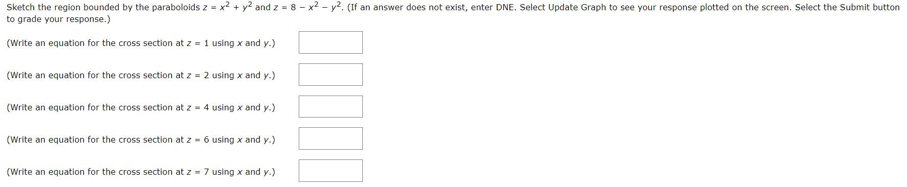 Solved to grade your response.) (Write an equation for the | Chegg.com