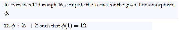 Solved In Exercises 11 through 16, compute the kernel for | Chegg.com