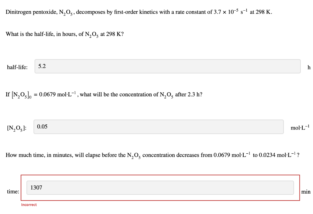Solved I got the first two answers but I can't seem to get | Chegg.com