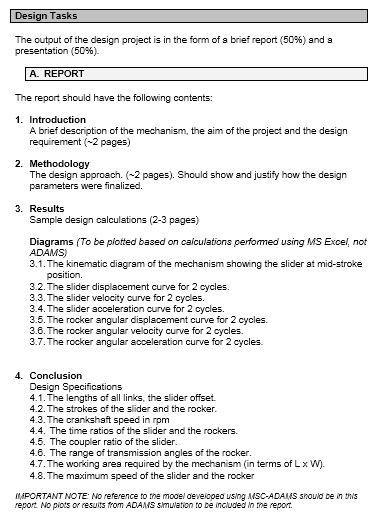 Design Requirement (Refer to Table 1 for variables | Chegg.com