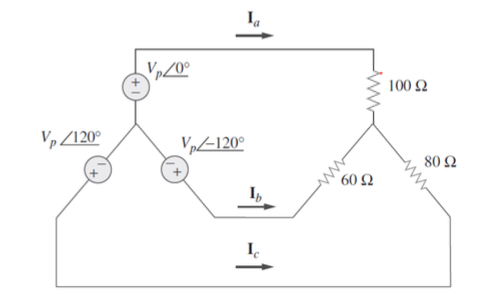 Solved In the Y-Y system shown in the figure, the loads | Chegg.com