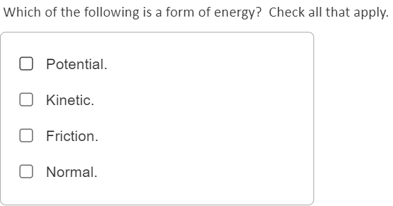 Solved The total work done to an object is always equal to | Chegg.com