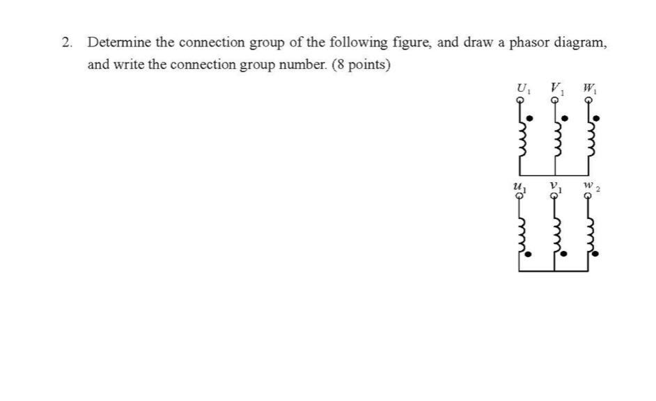 Solved 2. Determine the connection group of the following | Chegg.com