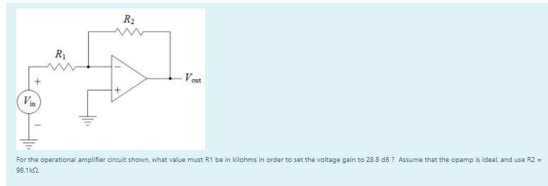 Solved V1 V2 R1 w R2 For the circuit shown what is the value | Chegg.com