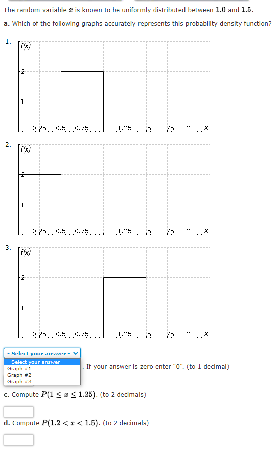 Solved The random variable x is known to be uniformly | Chegg.com