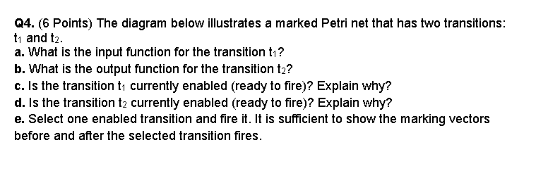 Solved P4 P1 th P3 12 P2 Q4. (6 Points) The diagram below | Chegg.com