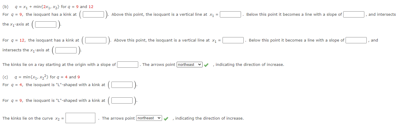 Solved Draw two representative isoquants for the following | Chegg.com
