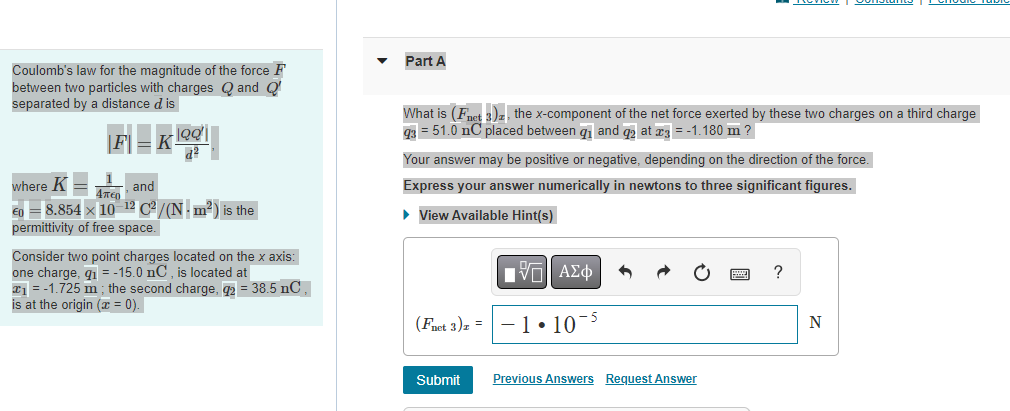 Solved What is (Fnet3)x(Fnet3)x, the x-component of the net | Chegg.com