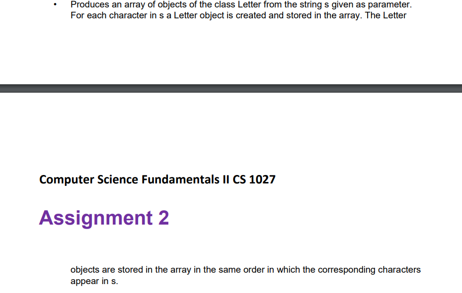 Classes to Implement For this assignment, you must | Chegg.com