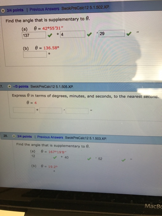 Solved Find the angle that is supplementary to theta. theta | Chegg.com