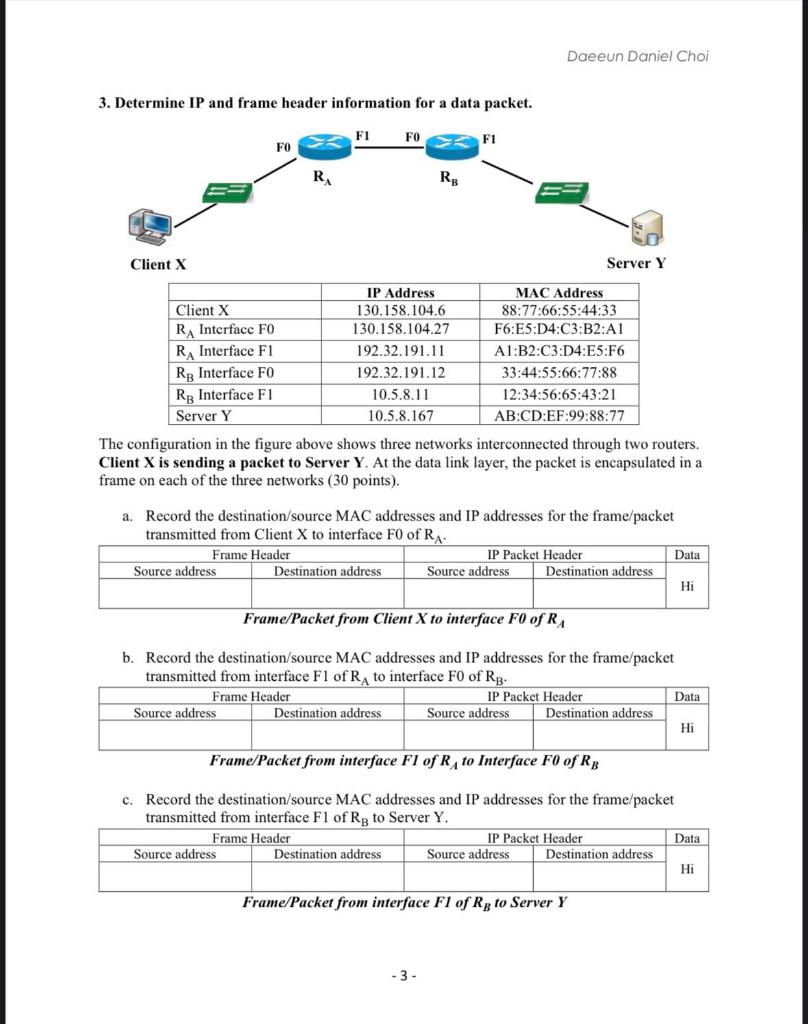Solved 1. Answer the following questions about IP addresses. | Chegg.com