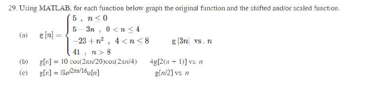 Solved I am looking for the Matlab code to graph | Chegg.com