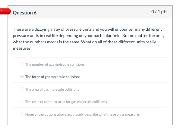 Solved Question 6 0/1 pts There are a dizzying array of | Chegg.com