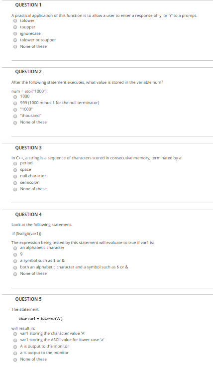 Solved QUESTION 1 A practical application of this function | Chegg.com
