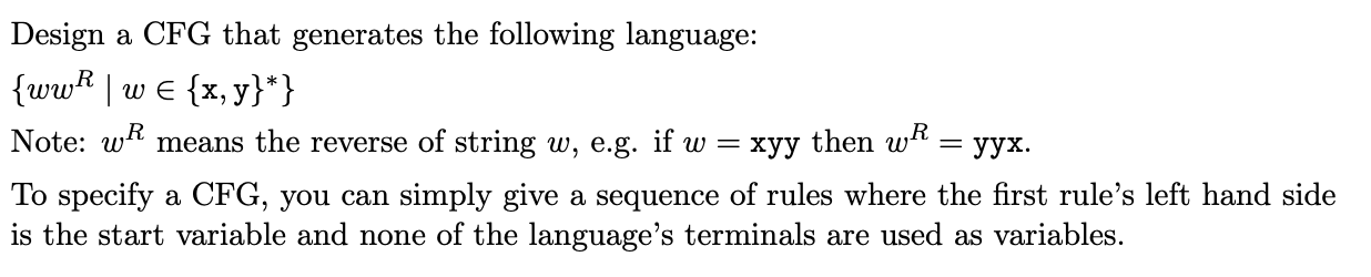 Solved *Data Algorithm and AnalysisDesign a CFG that | Chegg.com